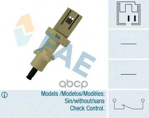 Датчик стоп сигнала FAE арт. 24400