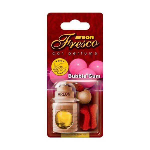 Автохимия AREON Ароматизатор для автомобиля AREON "FRESCO" BUBBLE GUM (жевательная резинка) FRTN07