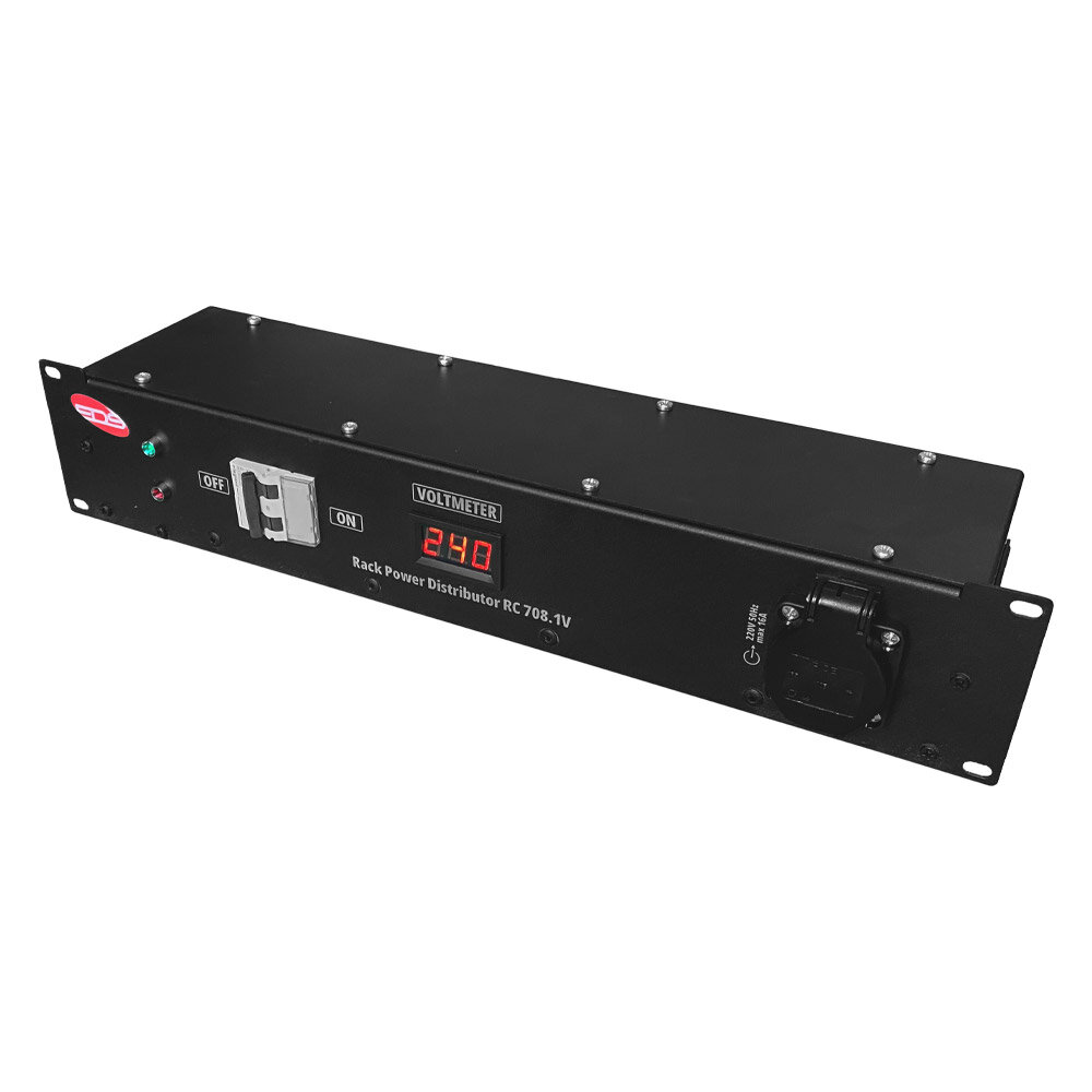 Дистрибьютор питания, рэковый, EDS RC708.1V