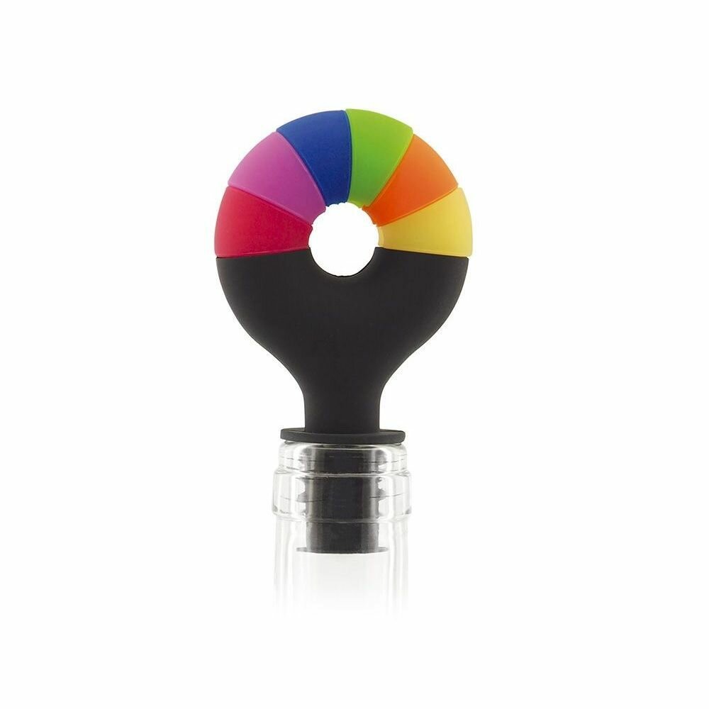 Пробка для вина с маркерами Pulltex Stopper & Glass Identifier — фото 1
