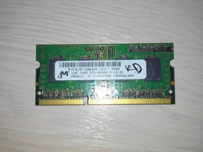 Ram SO-DIMM M.tec DDR3 1024/8500/1066