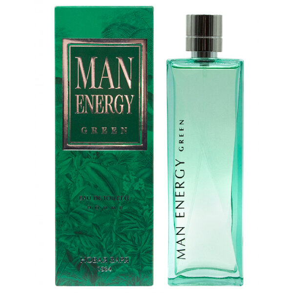 Новая Заря Мужчина Энерджи - Man Energy Green туалетная вода new design 100 мл