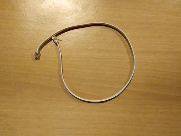 Кабель телефонный RJ12/6P4C 0,3 м