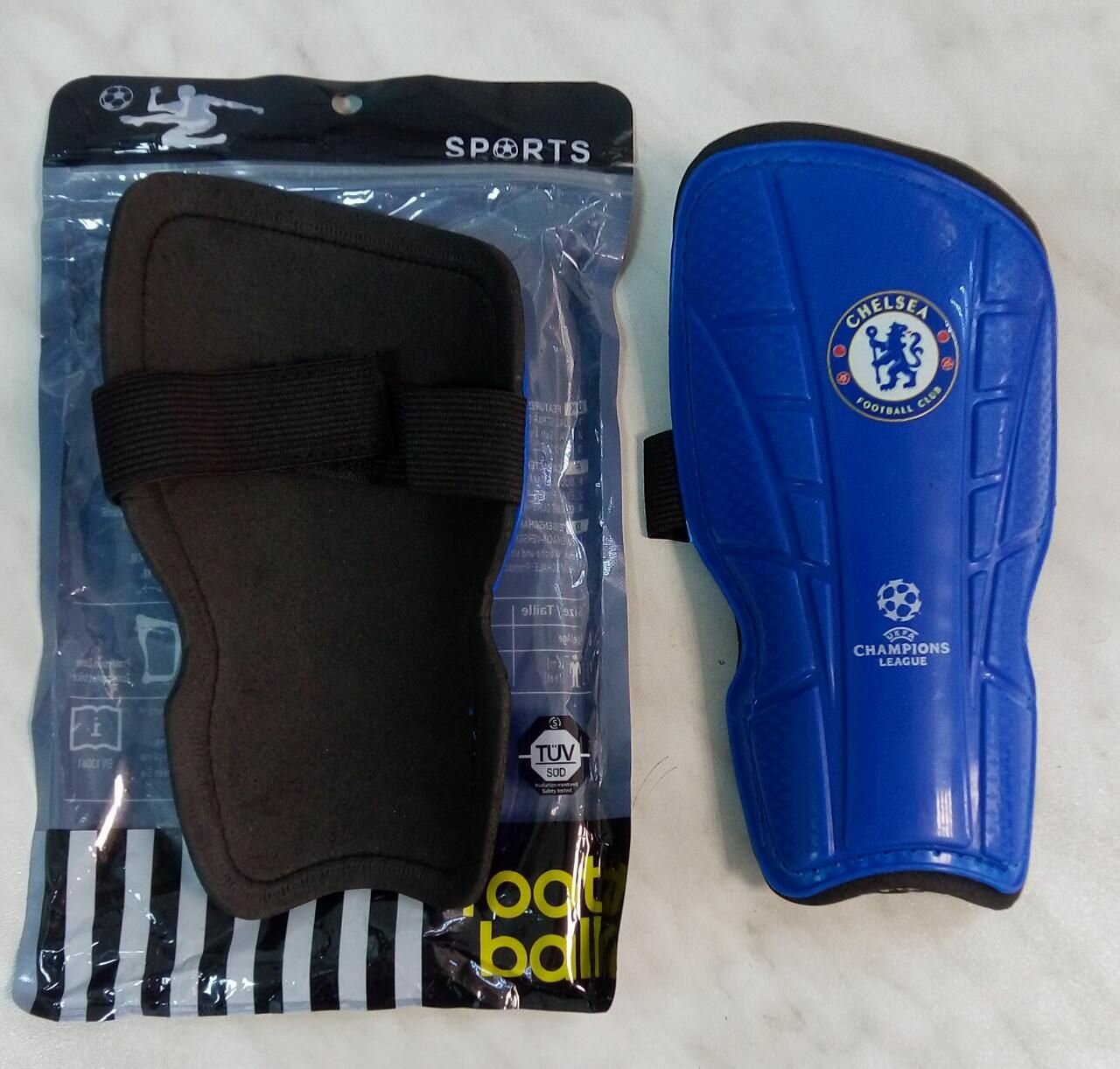 Для футбола челси Детские щитки футбольные клуба CHELSEA (англия) защита ног синие