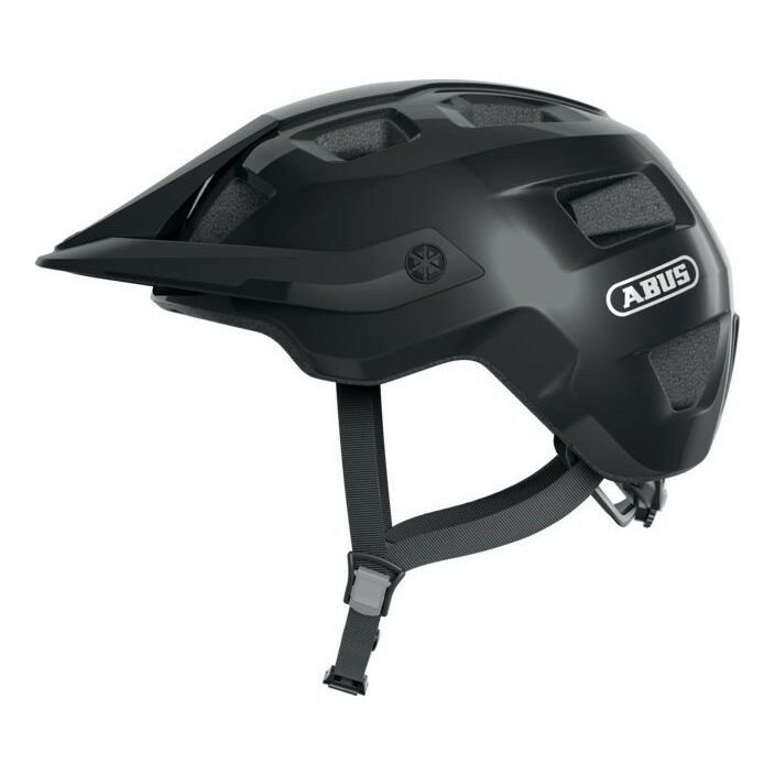 Велошлем ABUS MoTrip shiny black M (54-58)