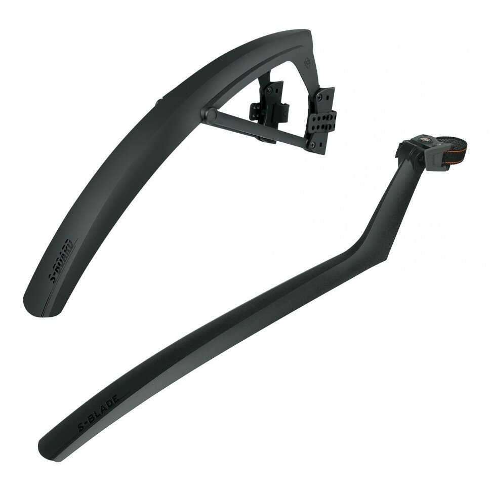 Комплект крыльев SKS S-SET: S-BLADE и S-BOARD, 28" (700C) x 30-38 мм, черный