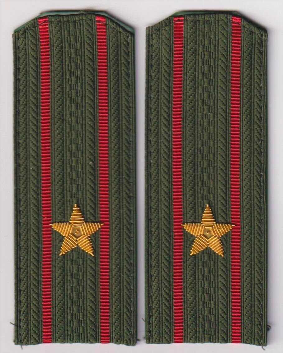 Погоны ОВ оливковые на пластике. Майор.