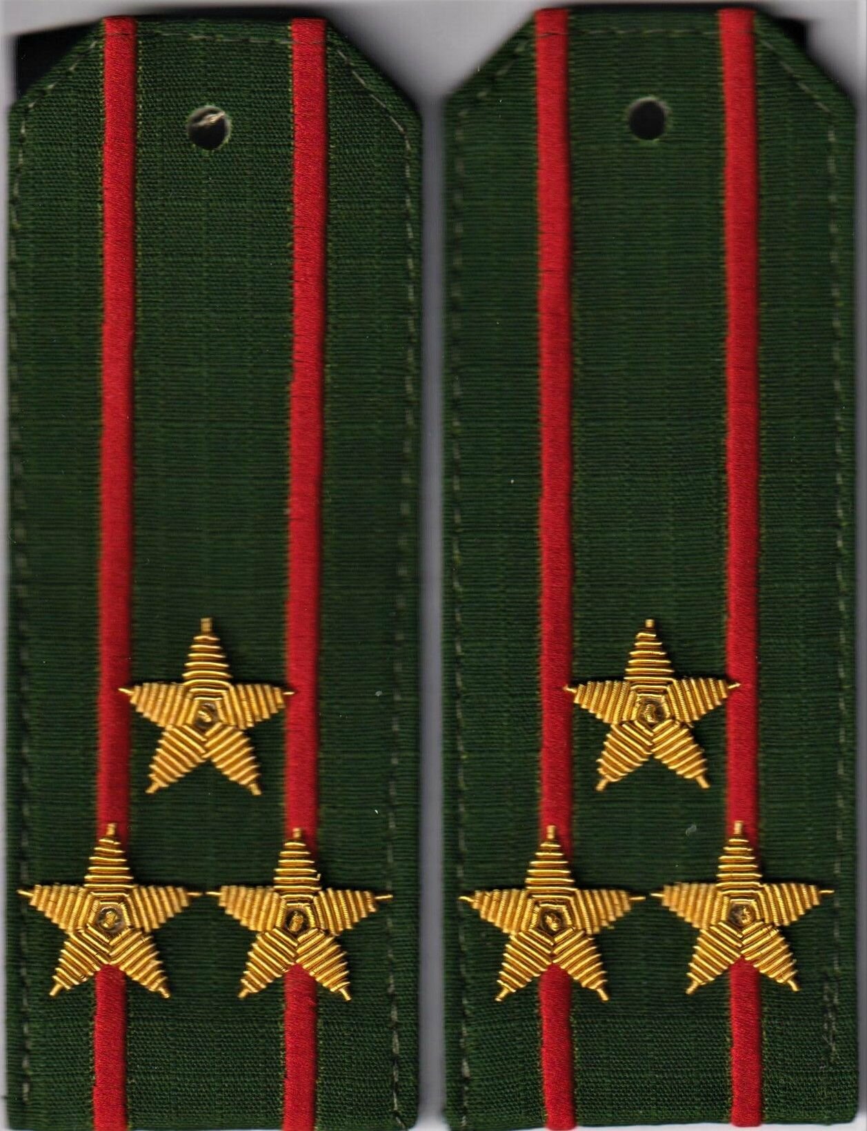 Погоны ОВ оливковые (ткань rip-stop), полковник