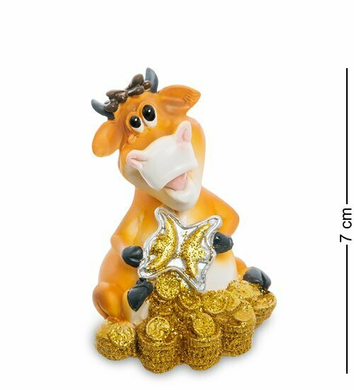 Фигурка Бык - Рыбы 10 см AF-1013/ 3 113-906616