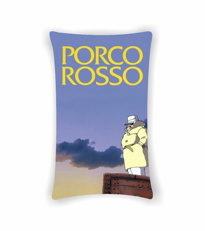 Подушка Порко Россо, Porco Rosso №3, С одной стороны