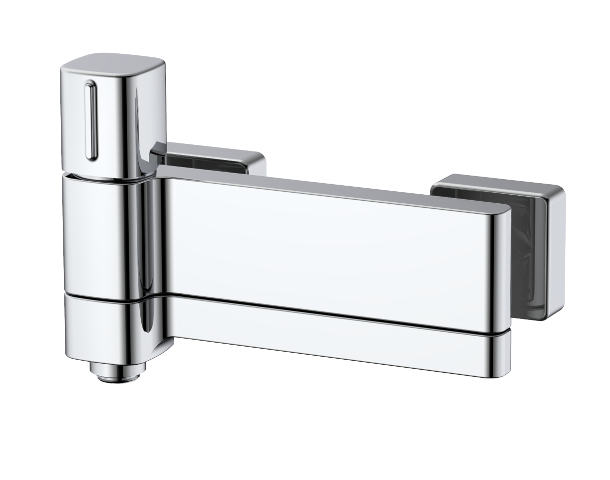 Смеситель для ванны/душа ESKO Abu Dhabi ABU 54 настенный, однозахв, короткий поворот. излив, хром