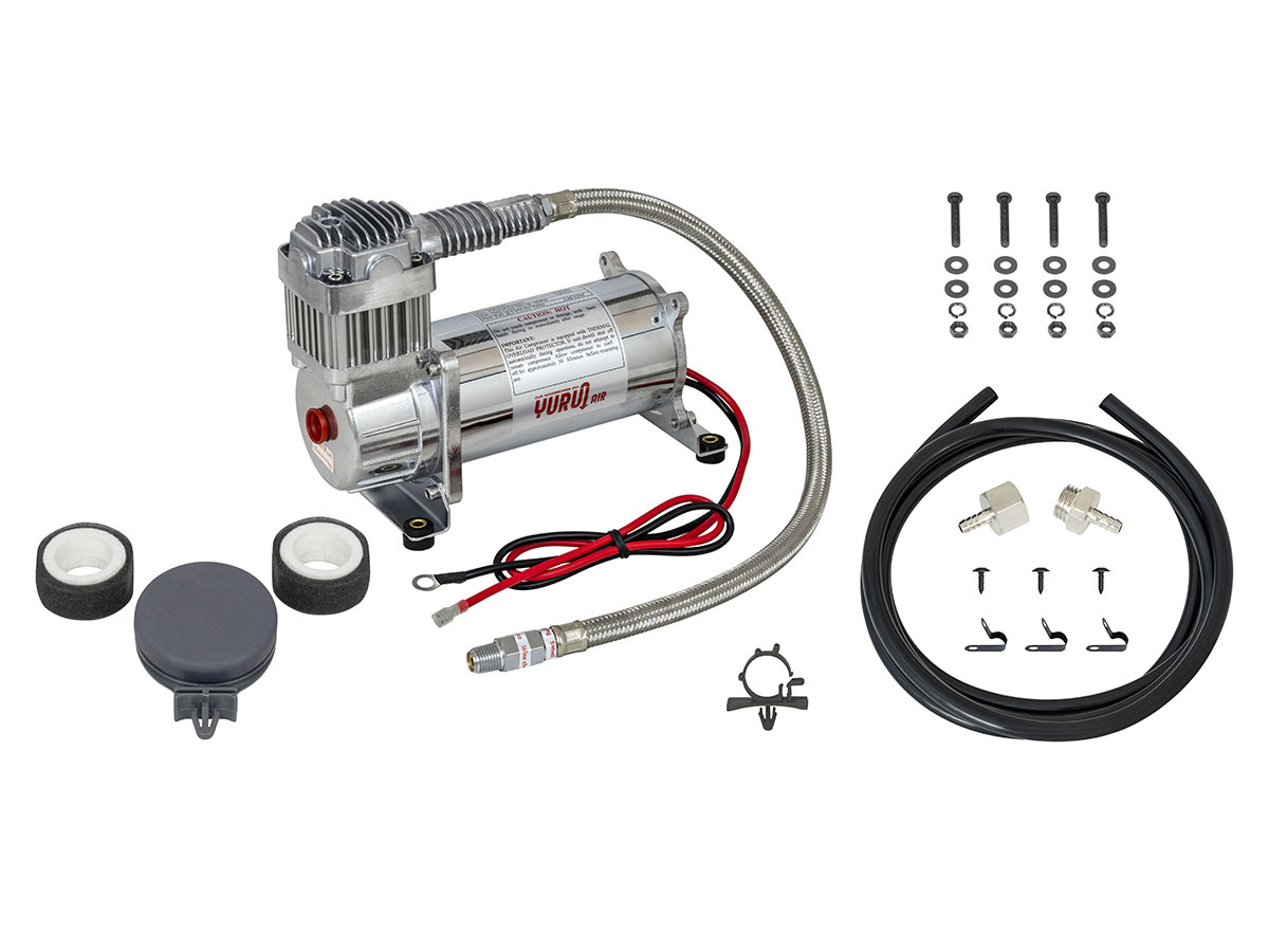 Компрессор автомобильный стационарный YURUI 24В 72 л/мин 10,2 атм