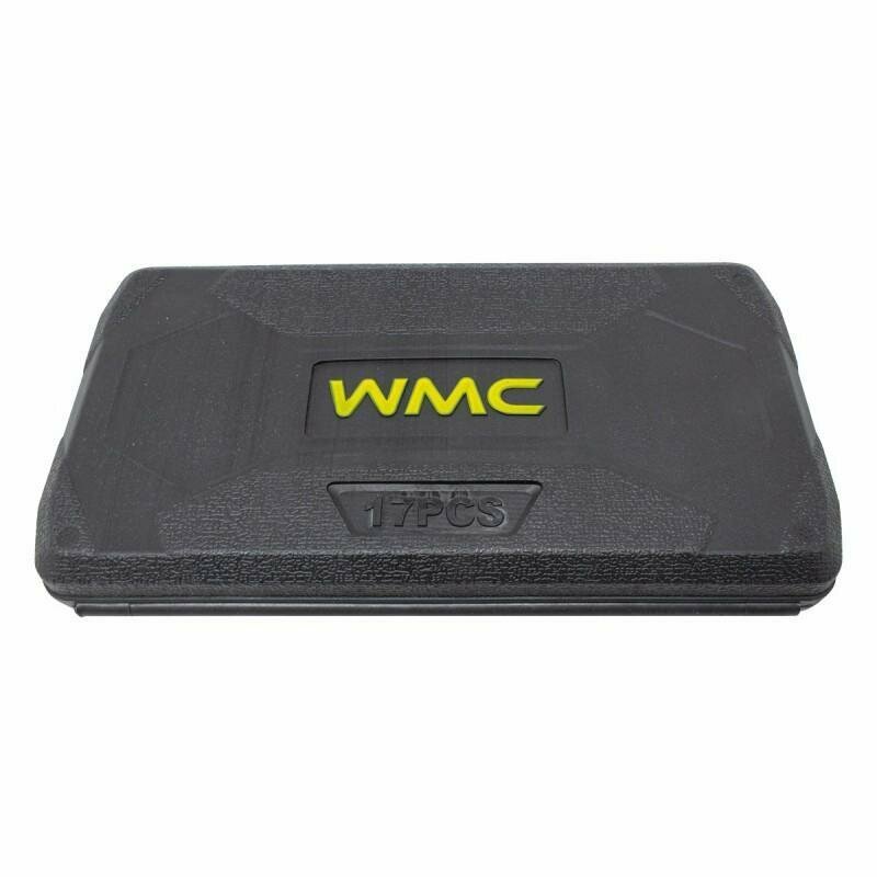 Набор инструментов 1/4' WMC TOOLS 17 предметов, закаленная сталь, в кейсе — фото 1