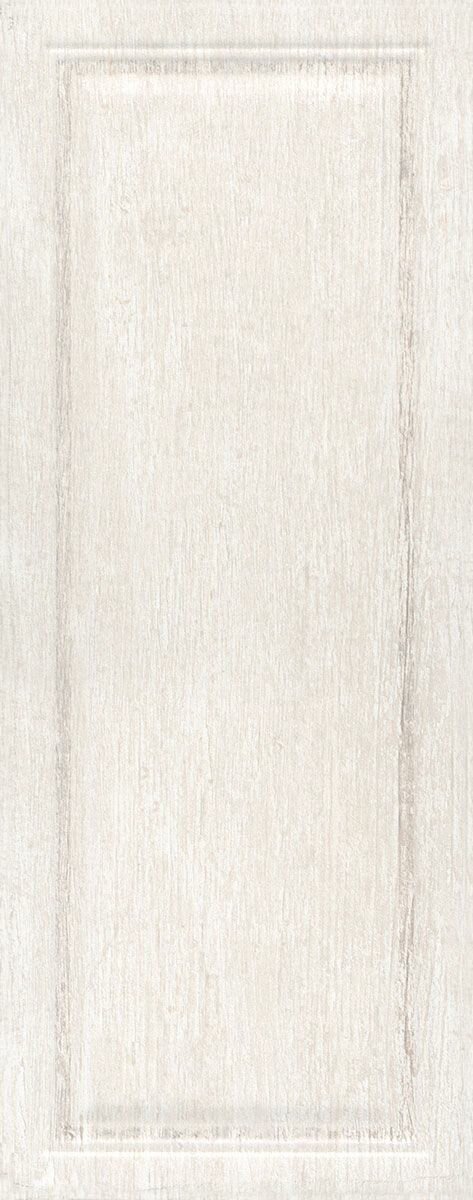 KERAMA MARAZZI Плитка Кантри Шик белый панель, 20x50 8 мм, арт. 7191 (цена за 1.2 м2)