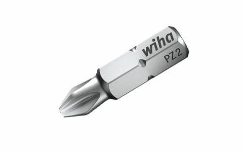 Бита крестообразная PZ4x25 для шуруповерта Standart, Standart, WIHA
