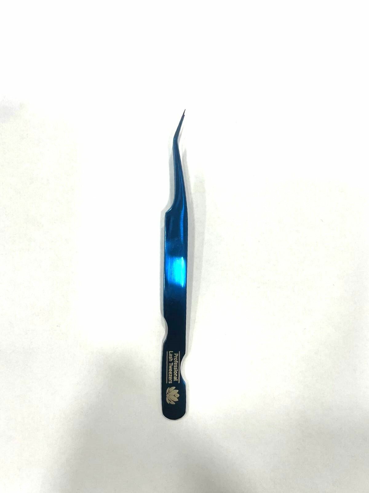 Пинцет "LS XI" для наращивания ресниц L-образный 90 градусов длина створки 12мм