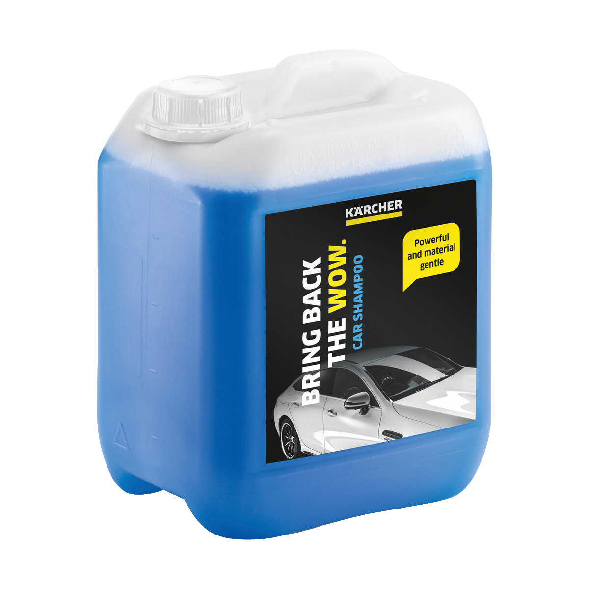 Шампунь KARCHER Эко для аппаратной и ручной мойки машин, 5л (канистра)