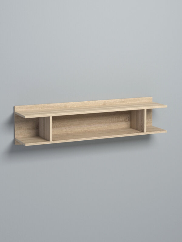 Полка настенная "вайб" №23, Дуб Сонома. Производитель товара - компания Westcom.
