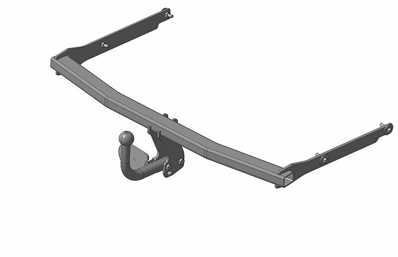 Фаркоп на FORD FOCUS C-MAX (2003-2010) (без электрики, паспорт/сертификат в комплекте) Автос. FD 19