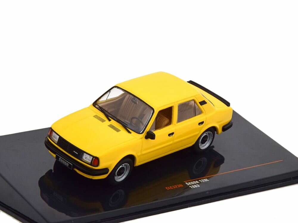 SKODA 120L 1983 YellowRally Monte Carlo 2018, масштабная модель автомобиля коллекционная