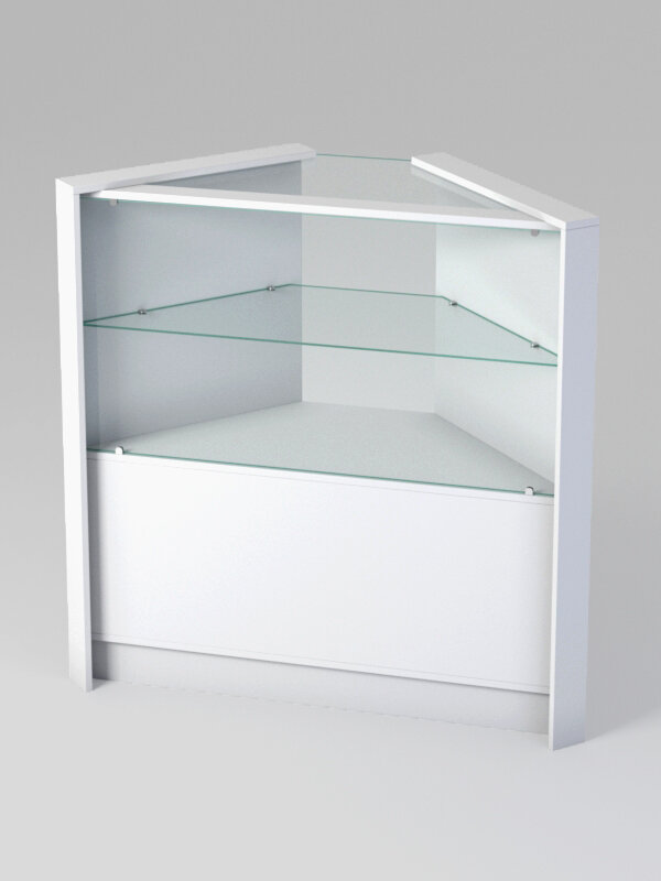 Прилавок угловой "Модерн" №6, Белый. Производитель товара - компания Westcom.