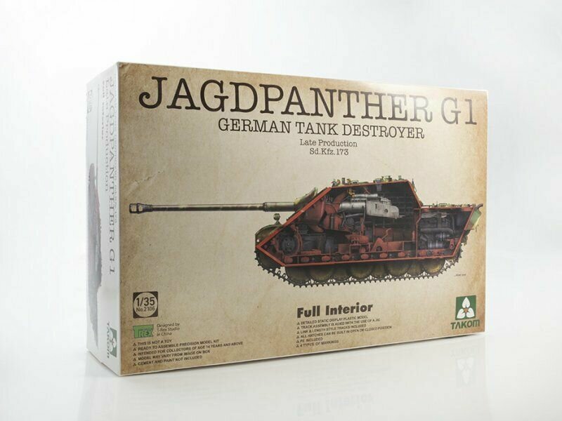 Сборная модель Jagdpanther G1 Late Production Sd. Kfz.173