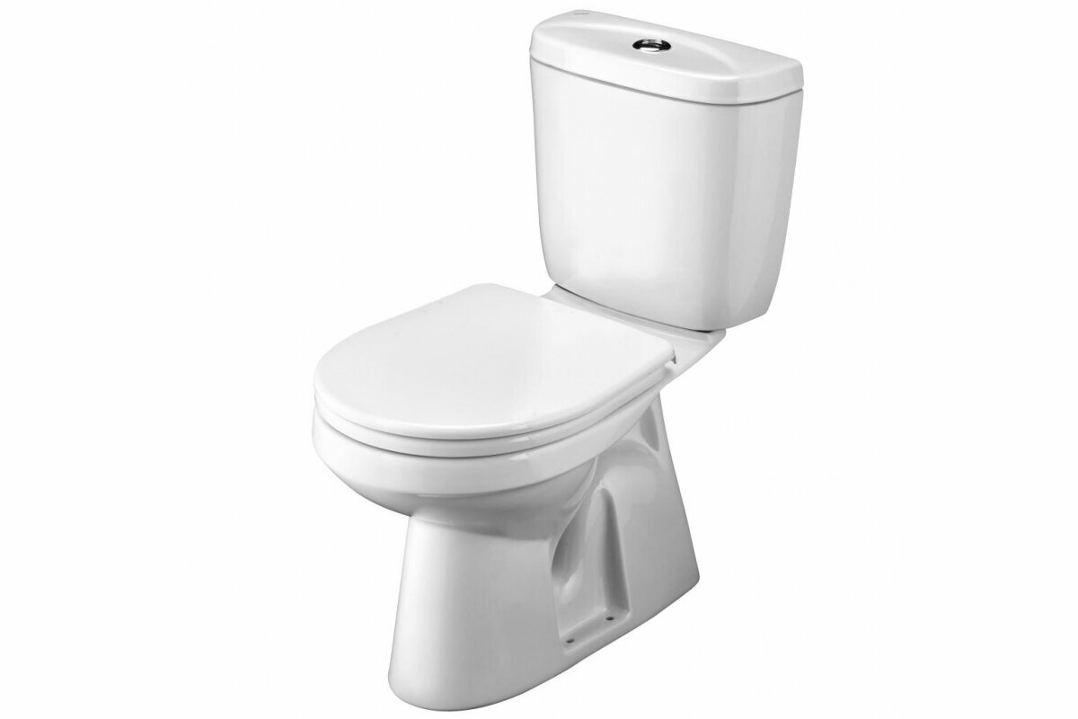 Унитаз-компакт Santek Анимо 1. WH11.0.038 c вертикальным выпуском и сиденьем стандарт
