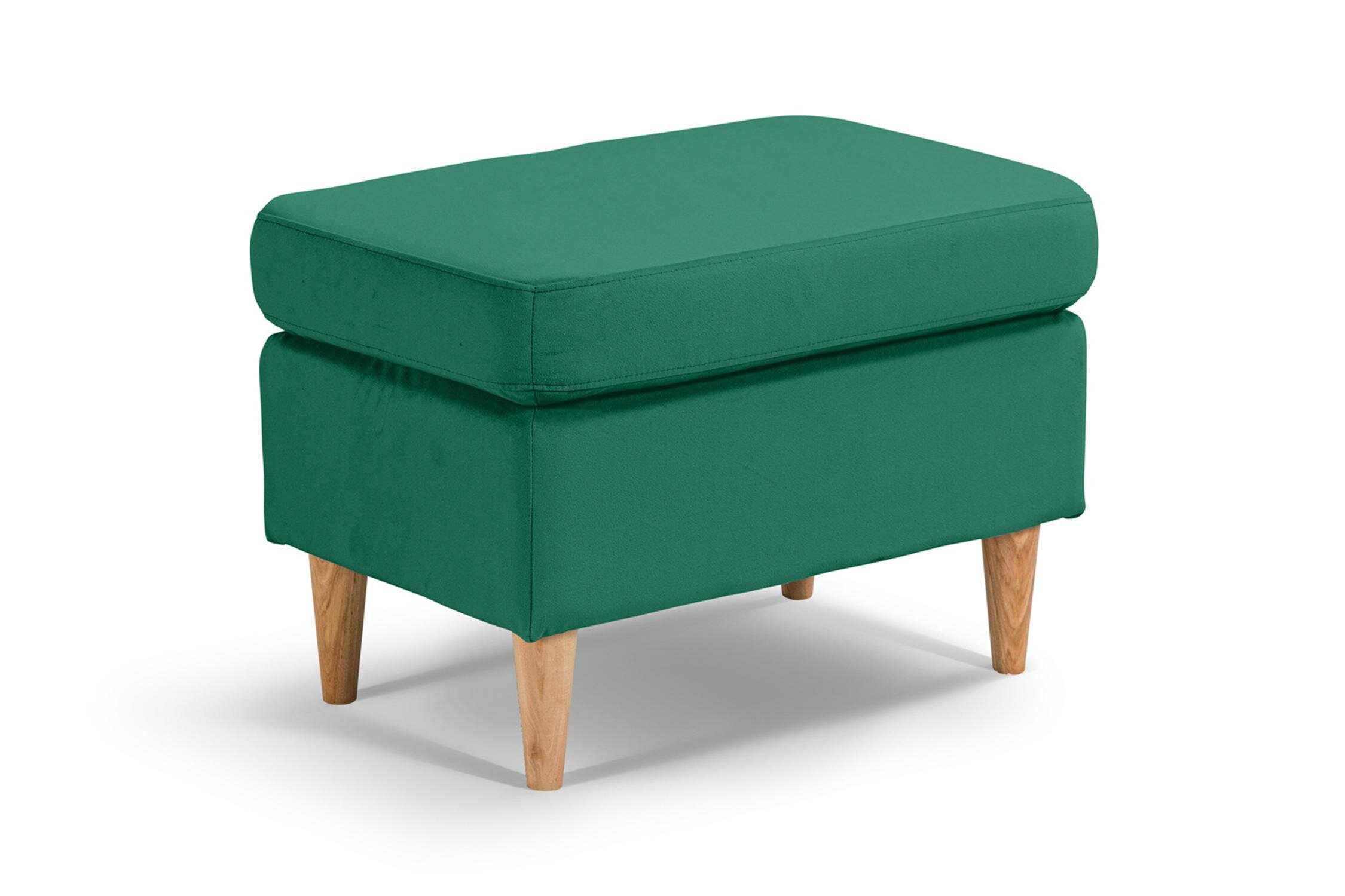 Банкетка Нонтон Беркана зеленая 60x40x44 см