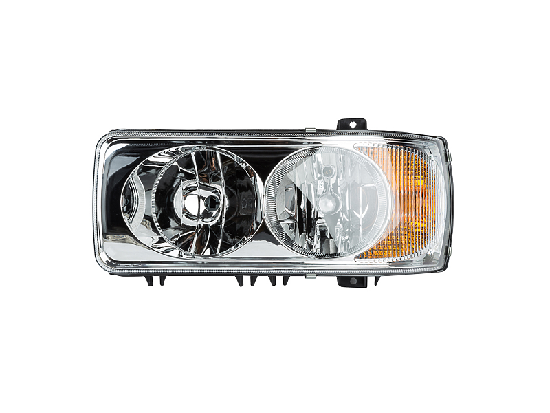 DEPO 450-1101R-LD-EM (1641743) фара правая с указателем поворота с корректором h7 / h1 \ daf lf45 / 55, cf65 /