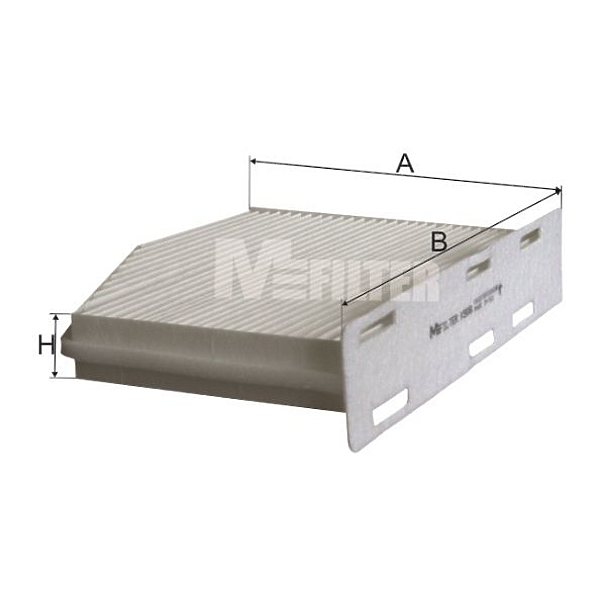 M FILTER K908 (1K0819644 / 1K08196441K0819644A / 1K0819644A) фильтр салона