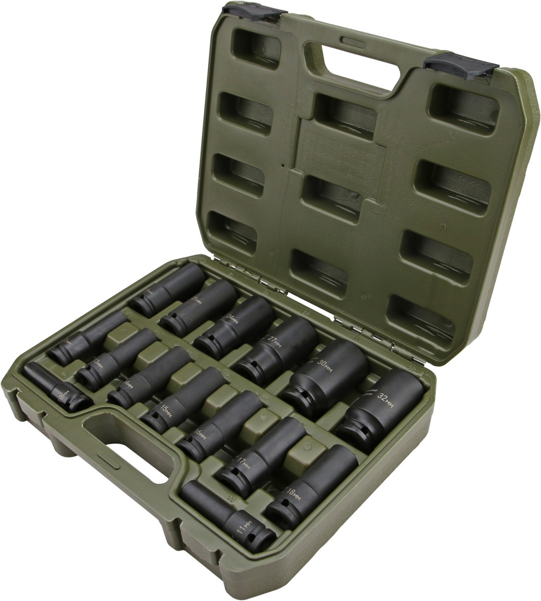 Дело техники 660415 набор головок ударных удлинённых 1 / 2 15 шт.