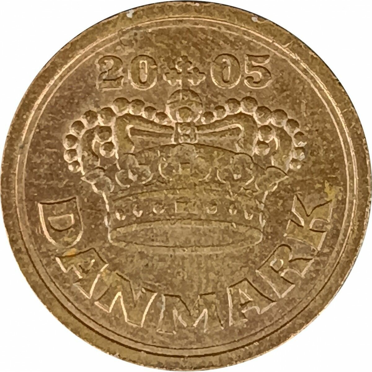 50 эре 2005 Дания из оборота