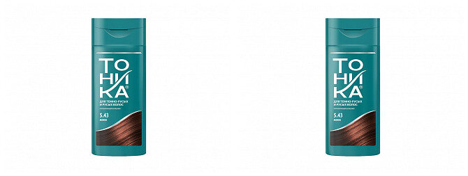 Бальзам для волос Тоника, Оттеночный, 5.43 Мокко, 150 мл, 2 штуки