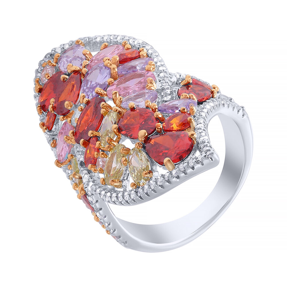 Кольцо, серебро, 925 проба