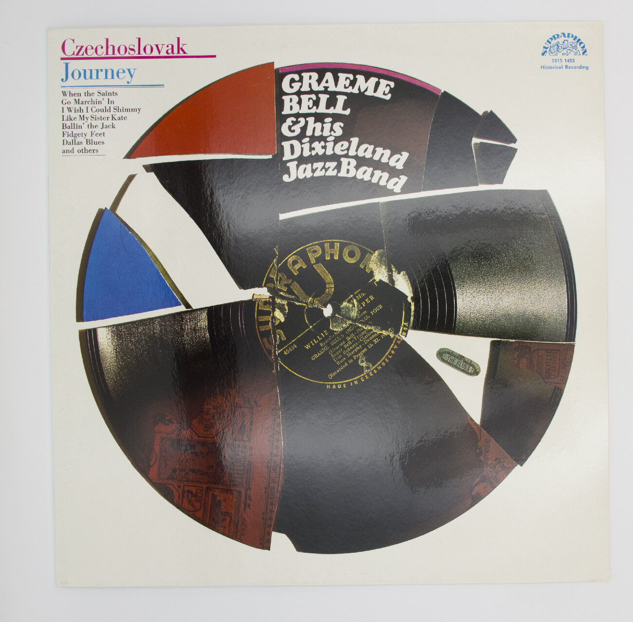 Виниловая пластинка Грэм Белл его Диксилендский джаз-бэнд - Czechoslovak Journey