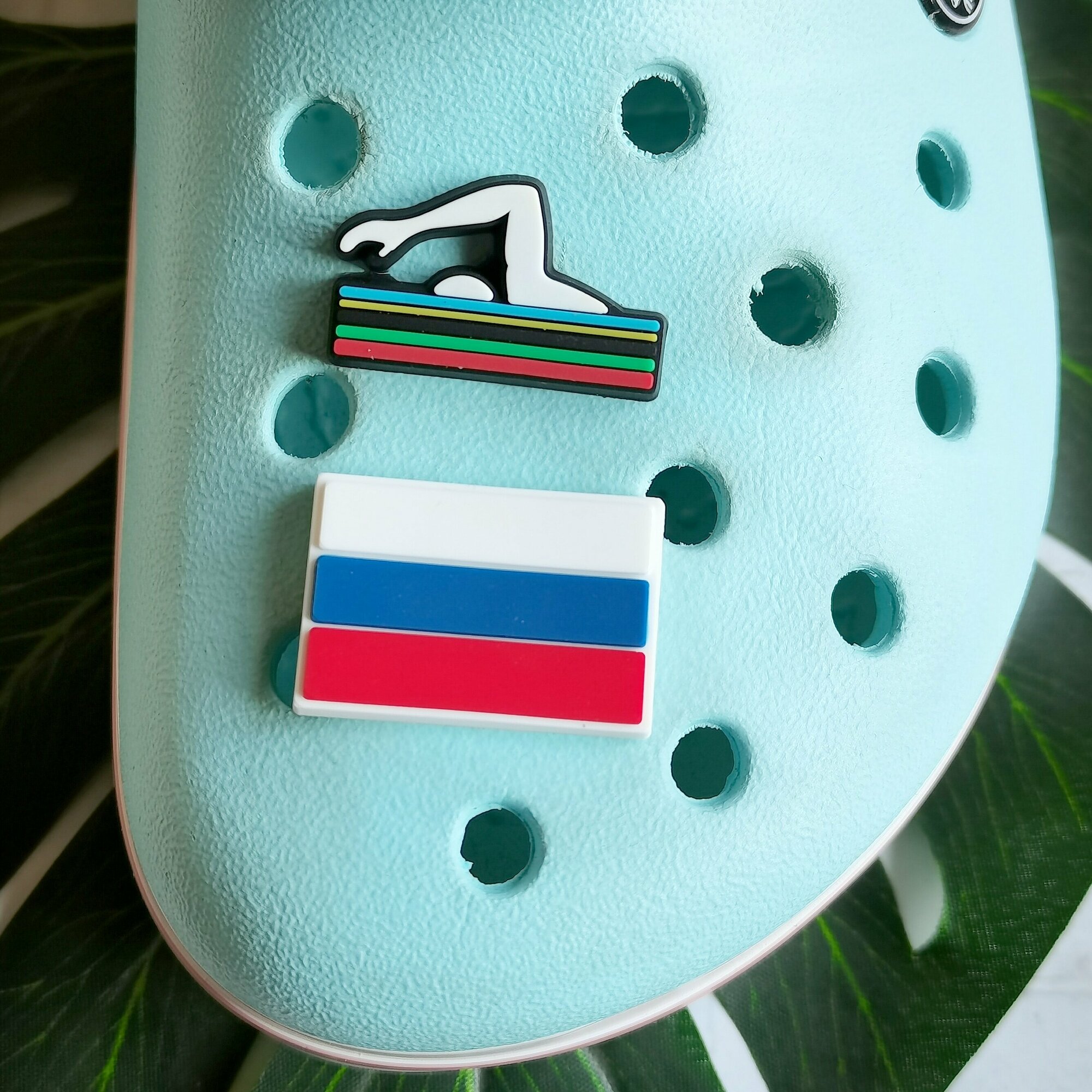 Джибитсы Пловец, джибитс флаг