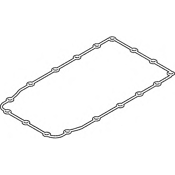 ELRING 198.150 (028197P / 041198150 / 0652612) прокладка масляного поддона двигателя