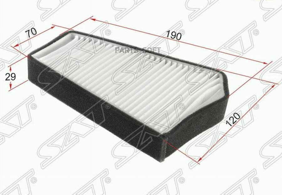 Фильтр салона CHEVROLET/DAEWOO LANOS 04- SAT ST-M218612029 | цена за 1 шт