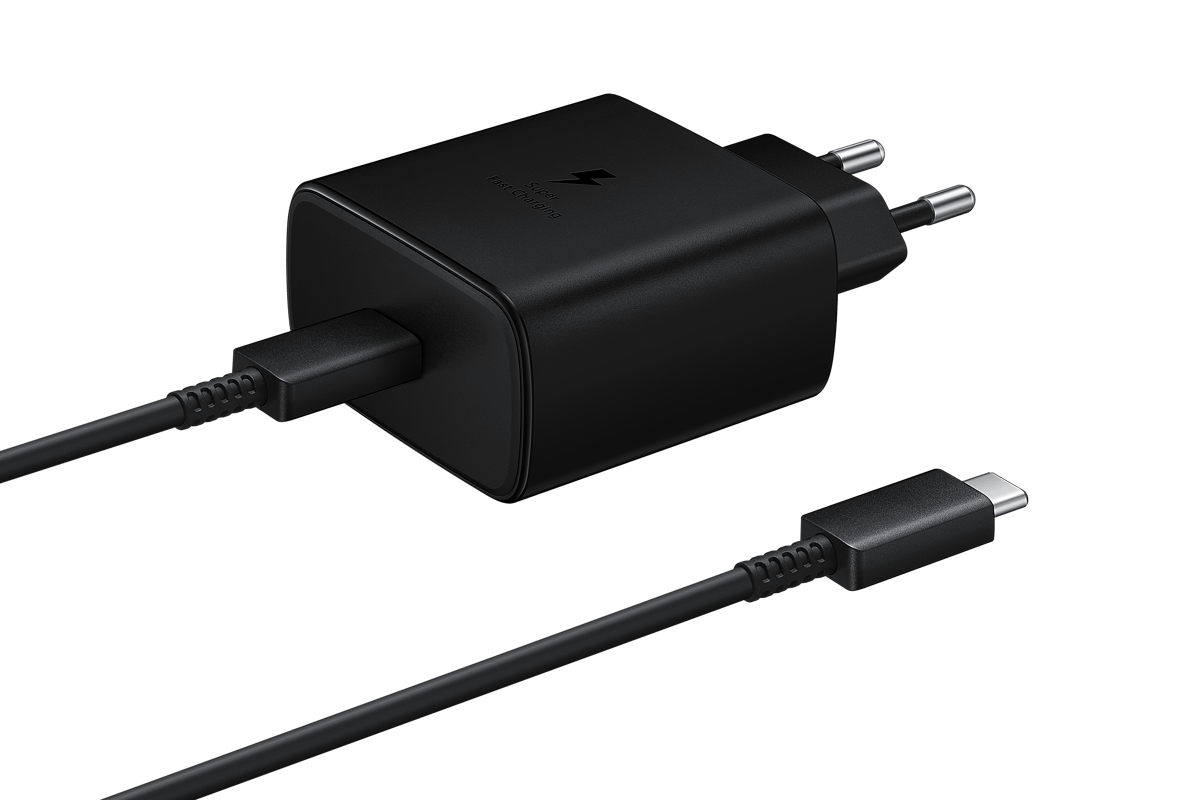 Сетевое зарядное устройство Samsung EP-TA845XBEGRU черный