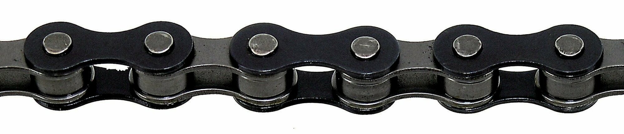 Велосипедная цепь VENTURA 1/2"х1/8" 1 скорость 112 звеньев, с замком в коробке