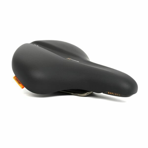 Седло велосипедное SELLE ROYAL Explora Relaxed, 252х218 мм, 598 гр, черное