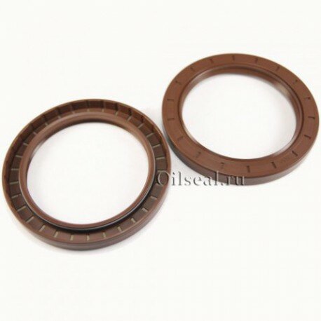 Сальник маслобензостойкий с пыльником на высокую температуру (манжета армированная) 90x120x12 TC Viton-80