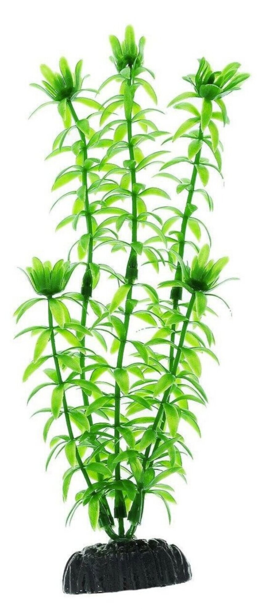 Растение для аквариума пластиковое Элодея зеленая, BARBUS, Plant 004 (20 см)