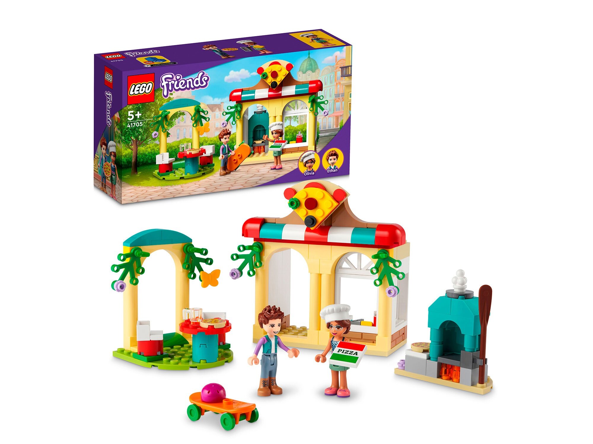 Конструктор LEGO Friends 41705 Пиццерия Хартлейк Сити, 144 дет.