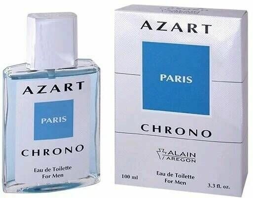 Alain Aregon Туалетная вода мужская Azart Chrono, 100 мл