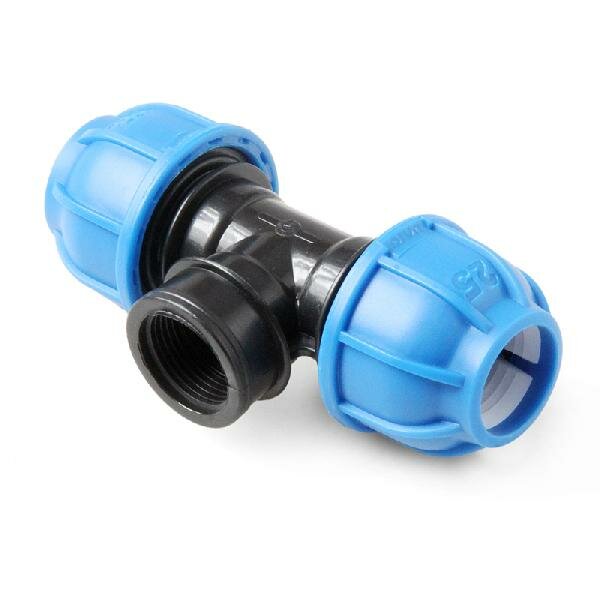 ПЭ Тройник 63х2"х63 ВР