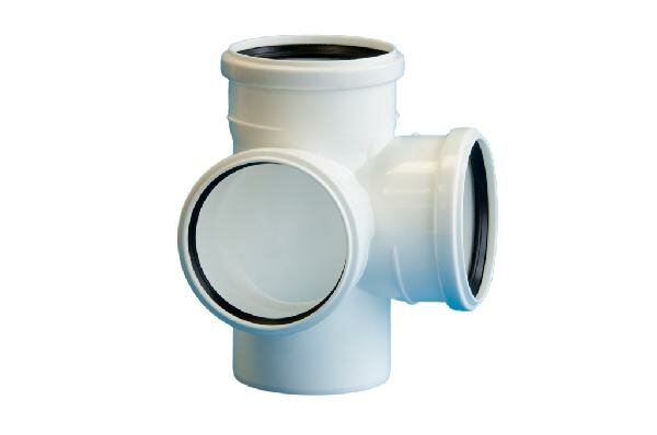 Крестовина двухплоскостная бесшумная 110х110х110/87,5 Политэк