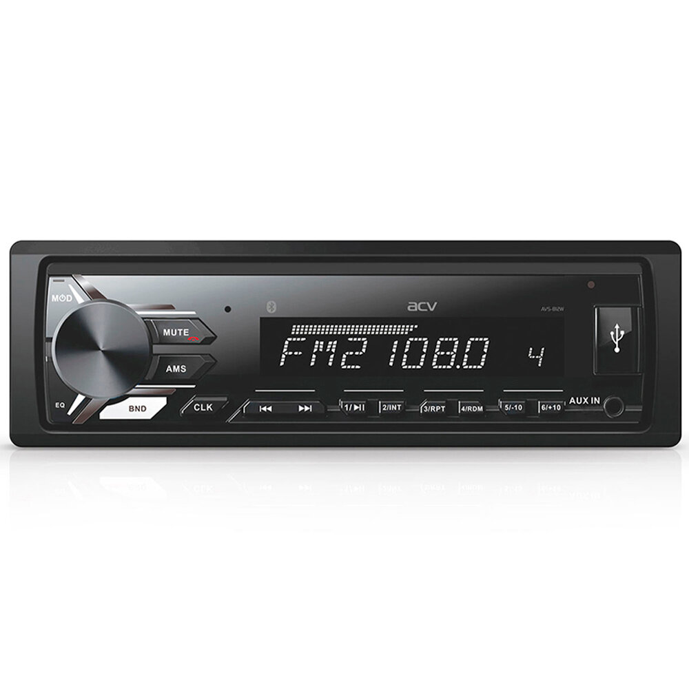 Магнитола USB/SD, MP3/WMA с Bluetooth ACV AVS-812BW