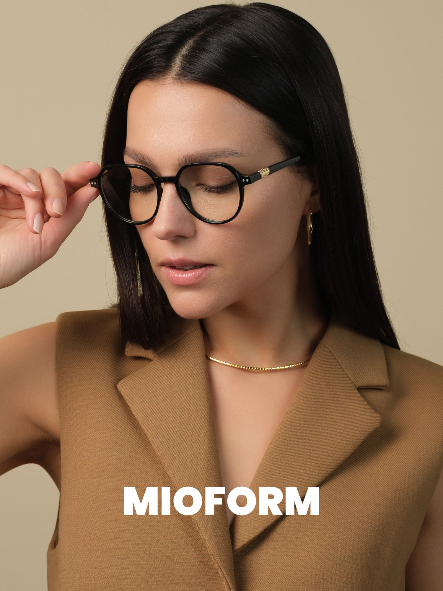 Очки для работы за компьютером MIOFORM с футляром и салфеткой