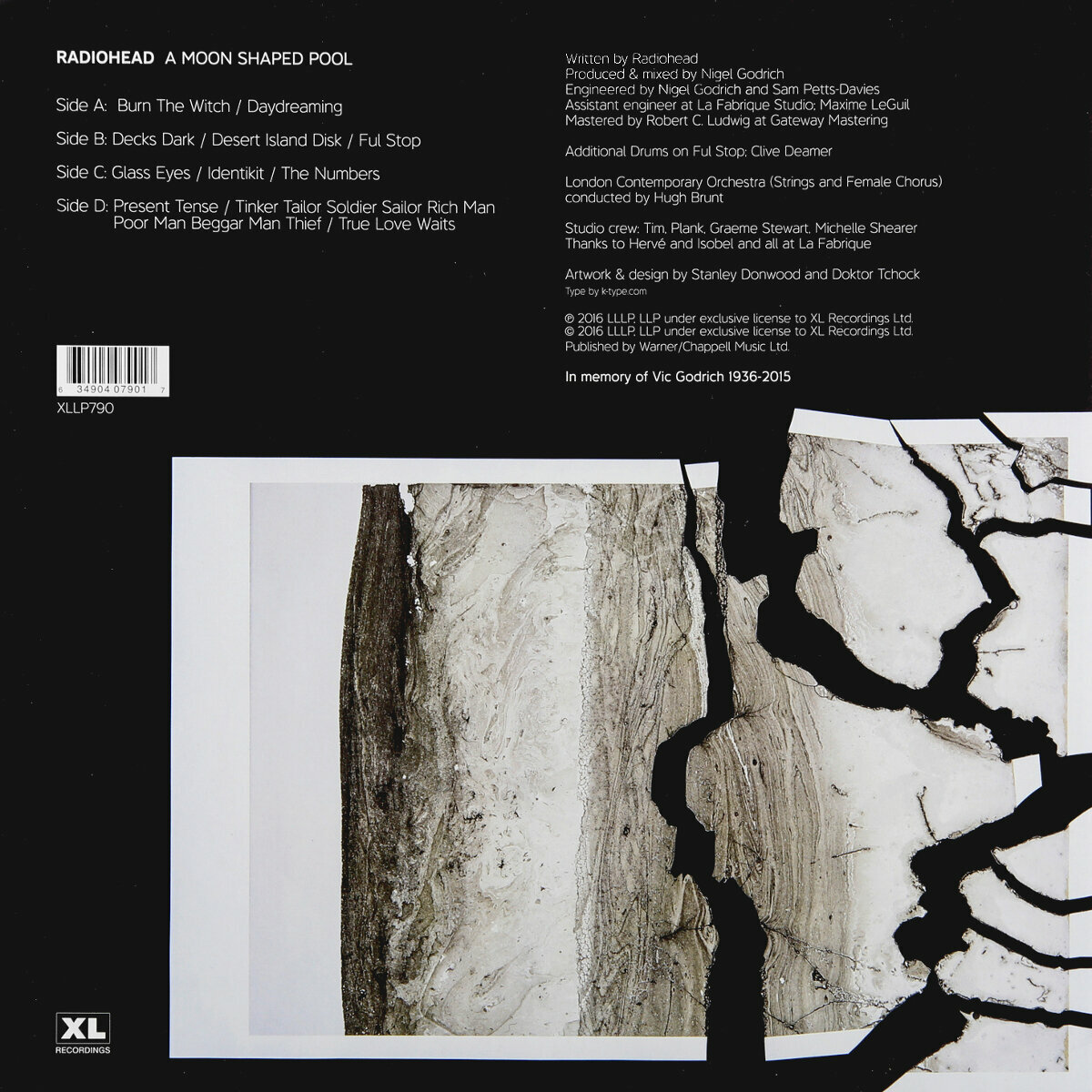 Виниловая пластинка Radiohead "A Moon Shaped Pool" Lp — фото 1
